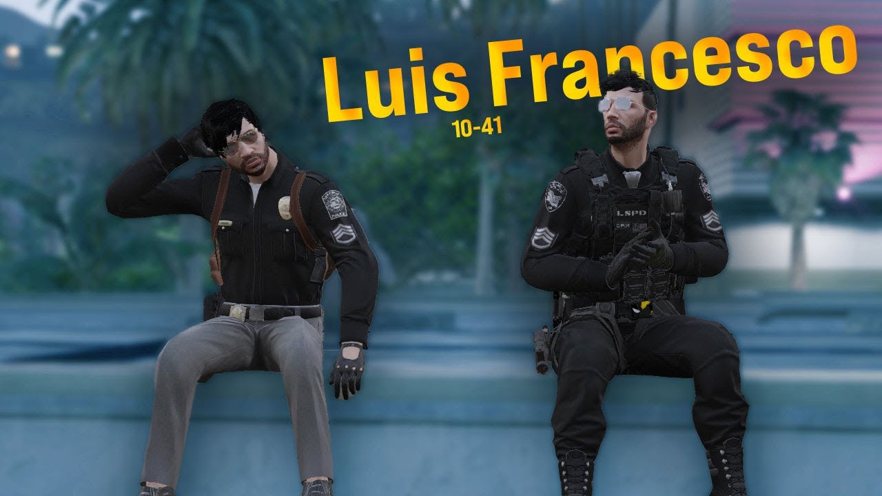 Luis Francesco on Duty | COP RP #coprp - YouTube