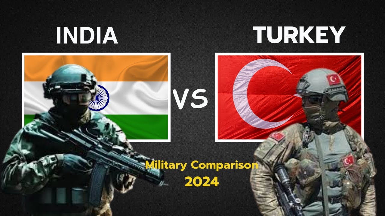 India vs Turkey Military Power Comparison 2024 | Turkey vs India ...