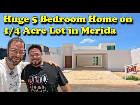 Giant 5 Bedroom Home On An Even Bigger Lot For Sale in Dzitya Merida Yucatan Mexico