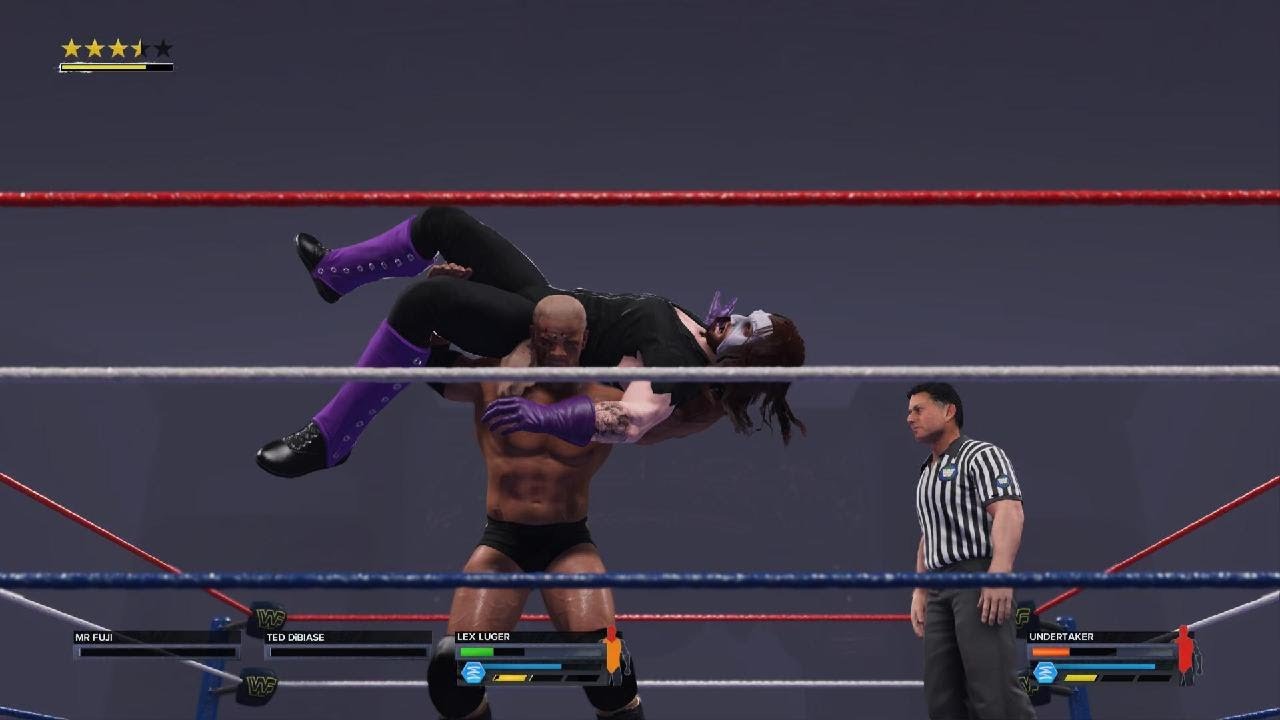 WWE 2K24_Raw#107 The Undertaker vs Lex Luger W/Ted Dibiase - YouTube