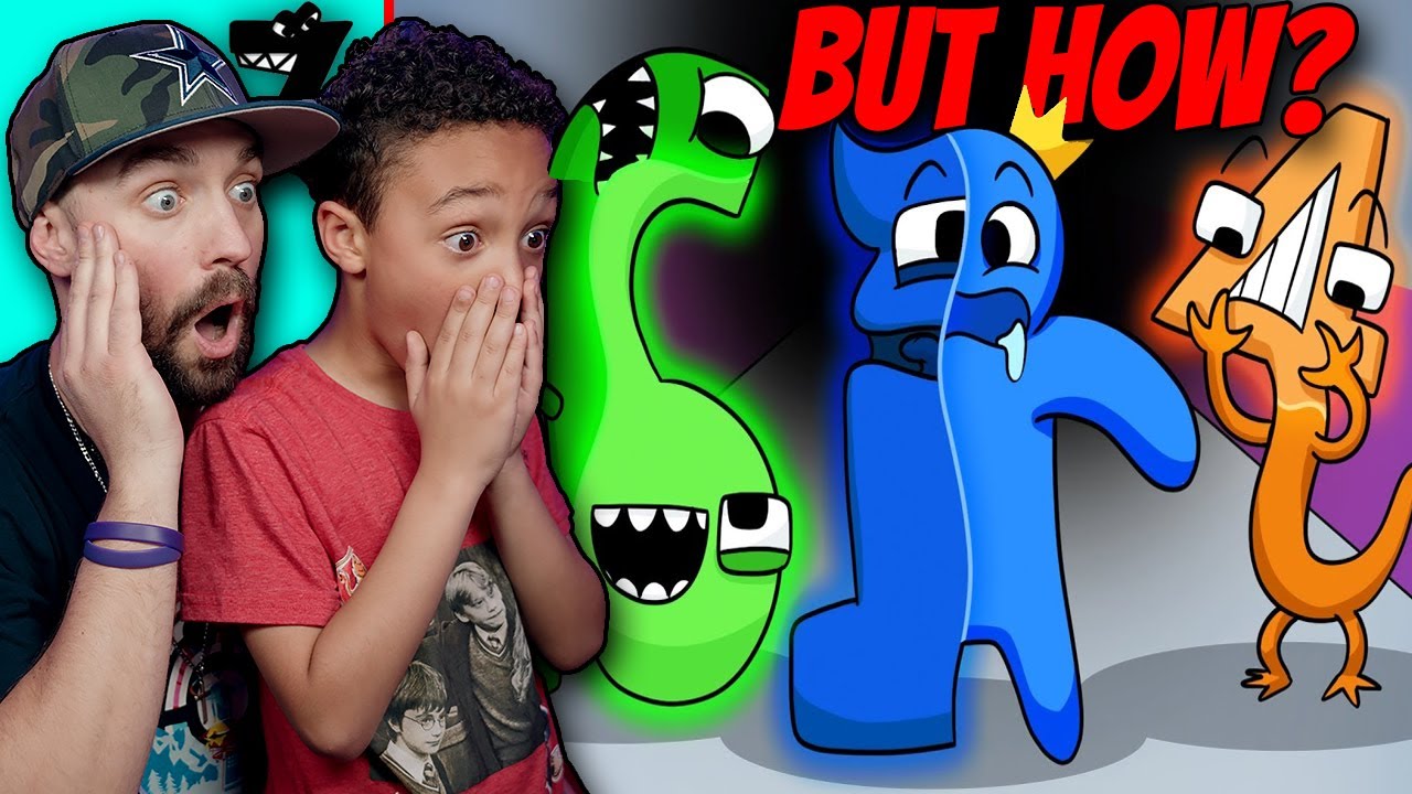 RAINBOW FRIENDS, Become NUMBER LORE?! (Cartoon Animation ...