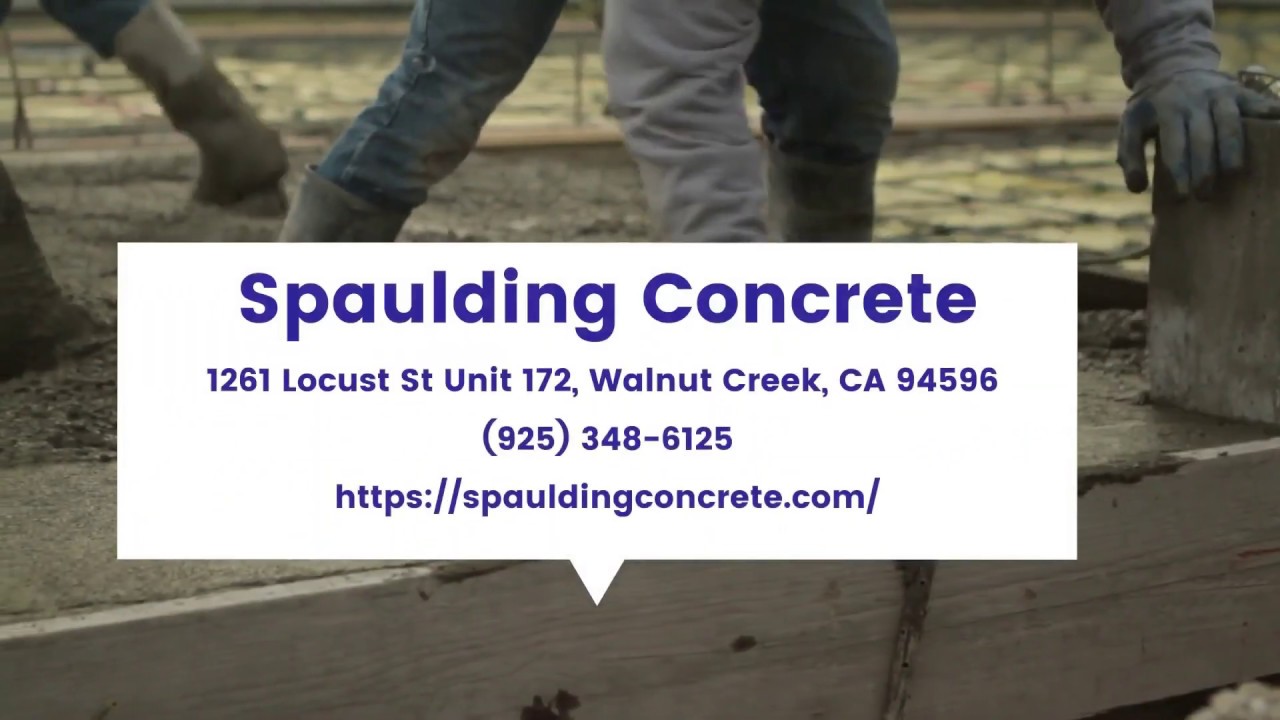 Spaulding Concrete - Concrete contractor based in Walnut Creek ...