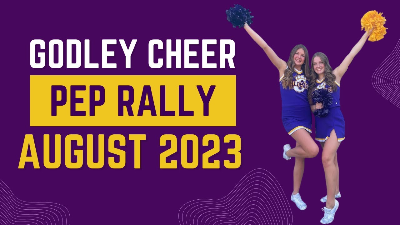 Godley Cheerleading Wildcat Magic Pep Rally Routine - August 2023 - YouTube