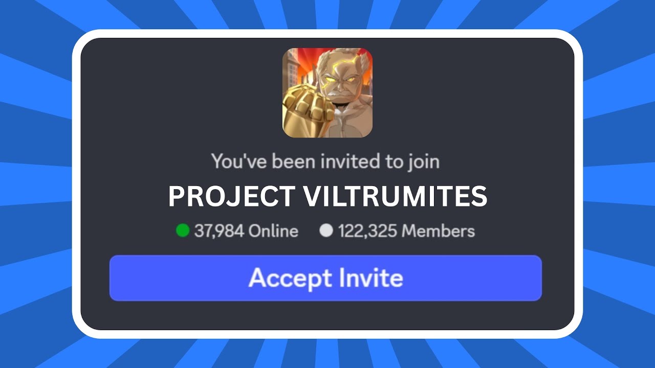 How to JOIN Project Viltrumites Discord Server (Roblox) – PC & Mobile ...