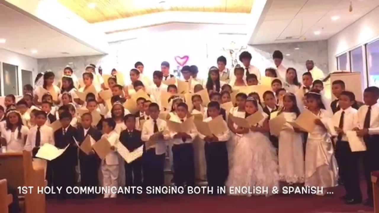 First Holy Communion Celebration - May 16 / 2015 - YouTube