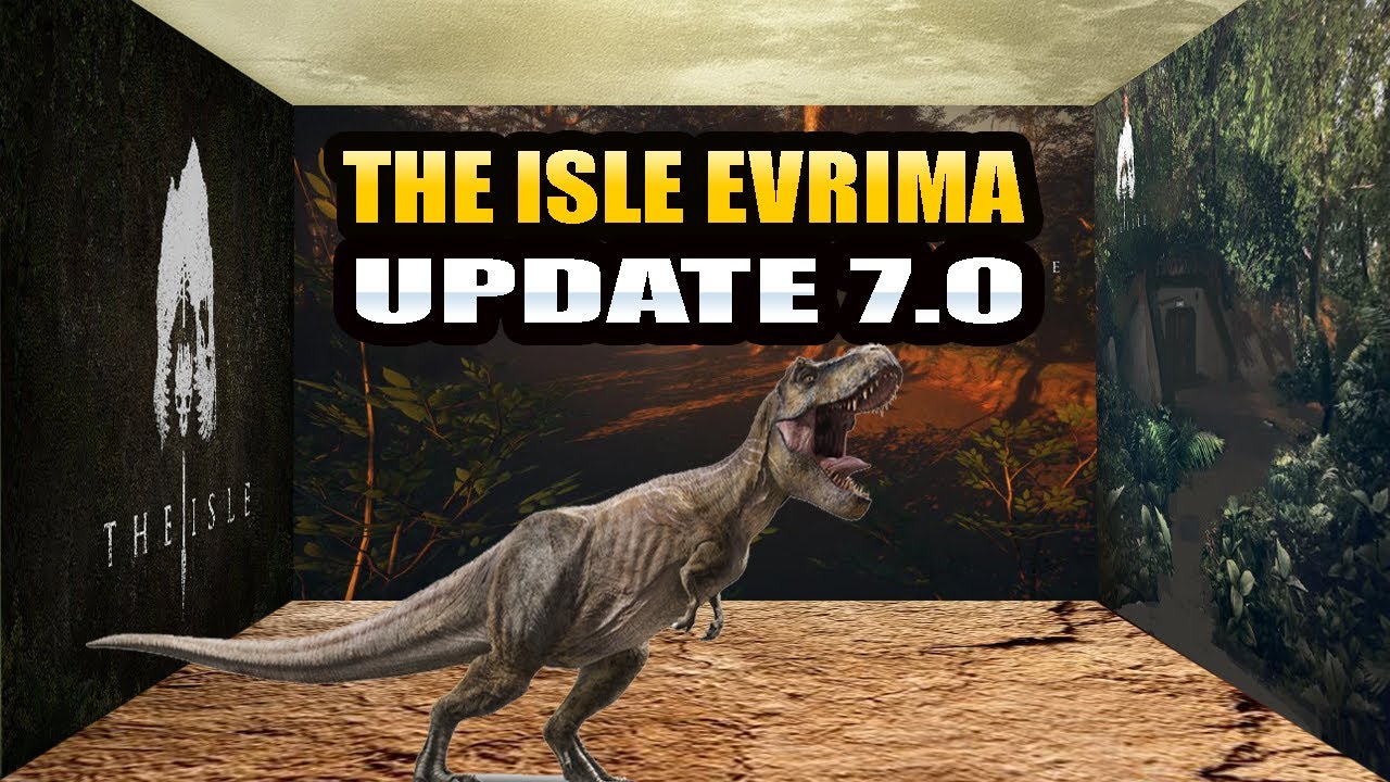 THE ISLE EVRIMA UPDATE 7.0 NOVO MAPA , DIABLOCERATOPS E DILLOPHOSSAURUS ...