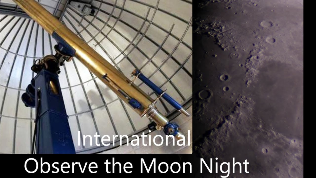 Moon Feed ~ 12" Alvan Clark Refractor; Witte Observatory Complex - YouTube