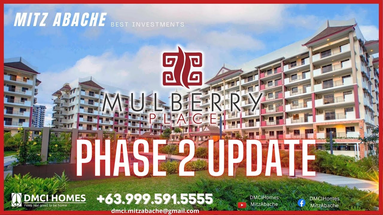 DMCI HOMES Mulberry Phase 2 Update | Acacia Estates near BGC - YouTube