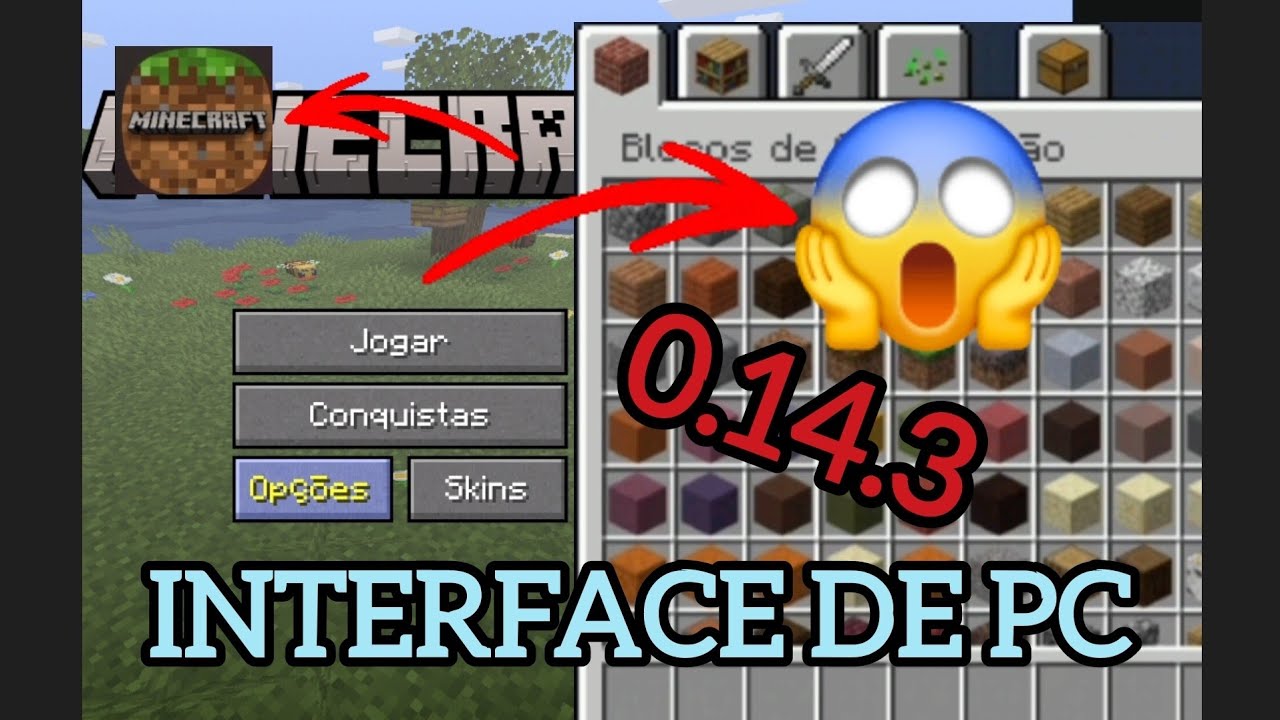 MINECRAFT INTERFACE PC MOD 0.14.3 - YouTube