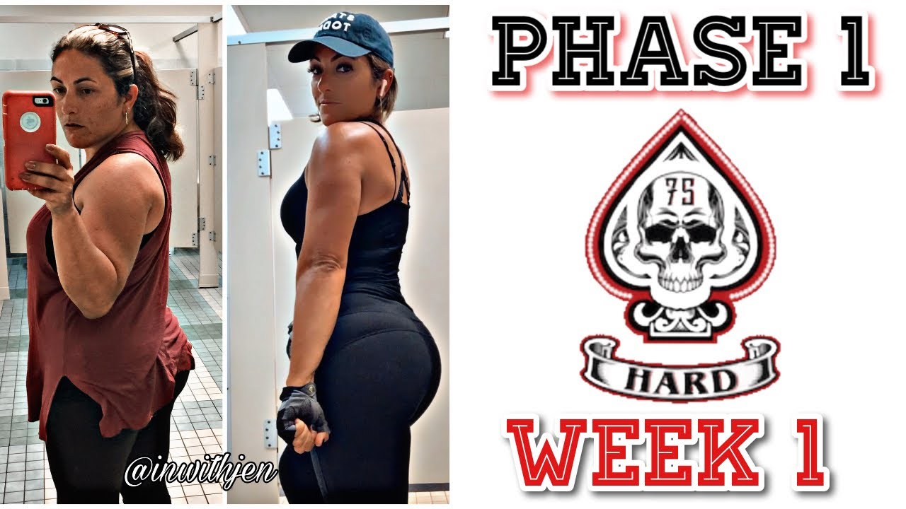 FULL WEEK OF MEALS | WORKOUTS & MOTIVATION | WEEK 1 75 HARD PHASE 1| IN ...