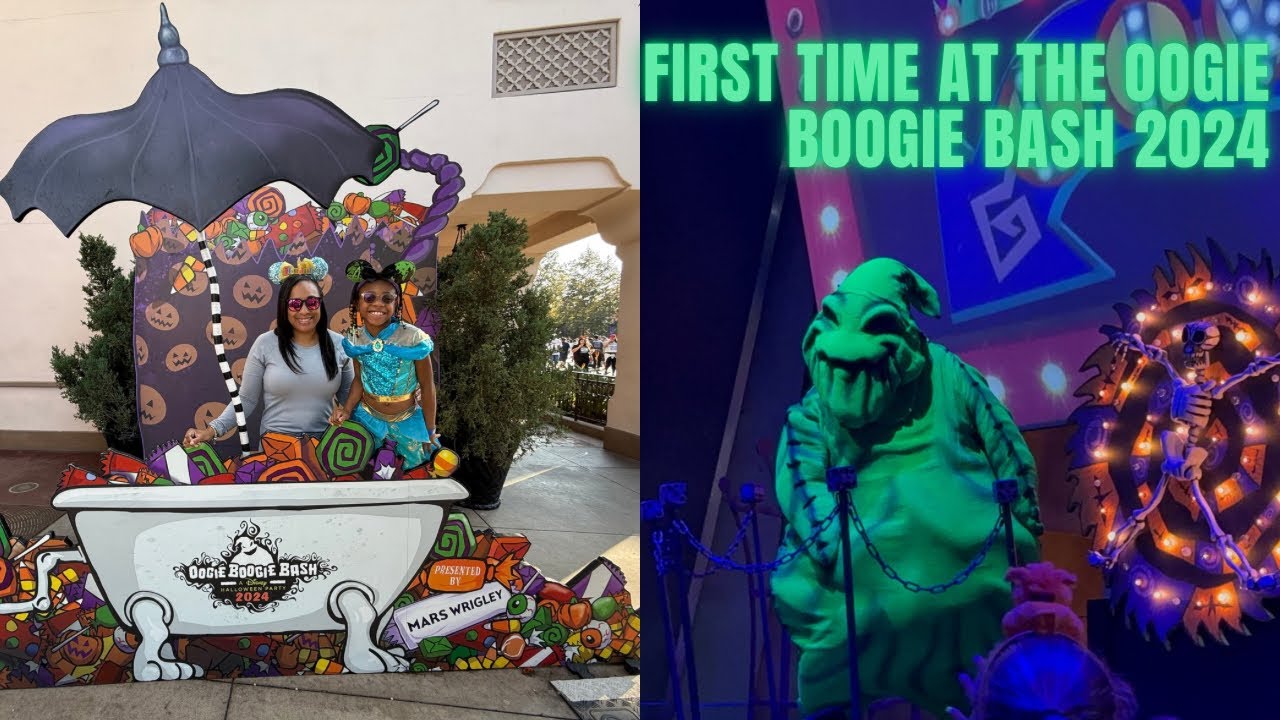 First Time at the Oogie Boogie Bash 2024 - YouTube