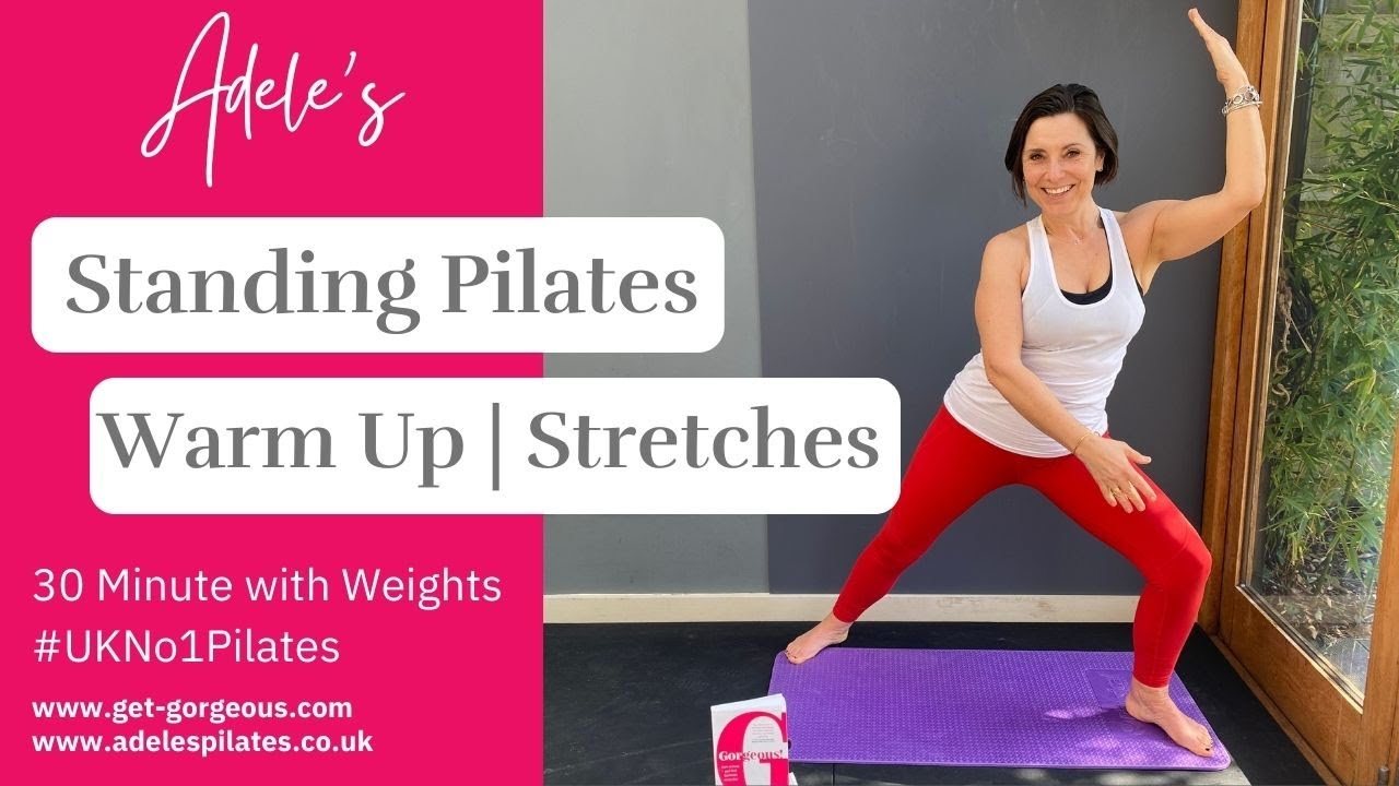 Standing Pilates Warm Up | Stretches and Exercises #UKNo1Pilates - YouTube