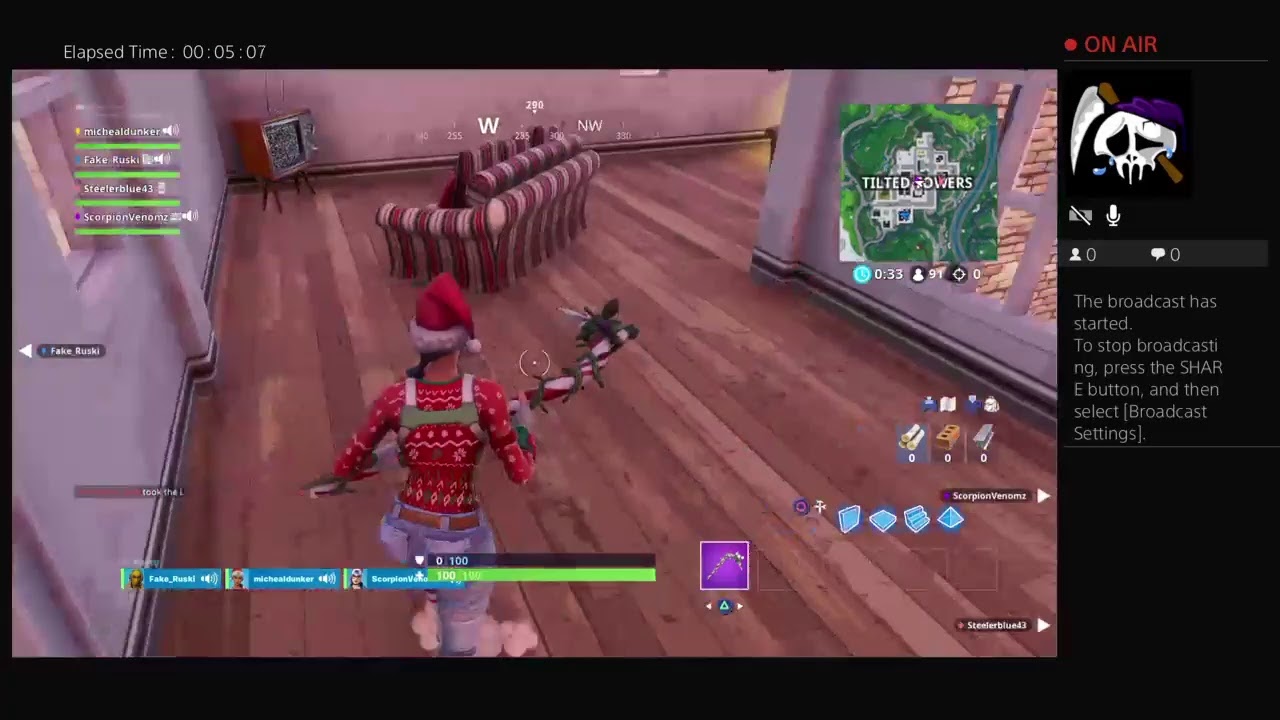 Fortnite game session :) - YouTube