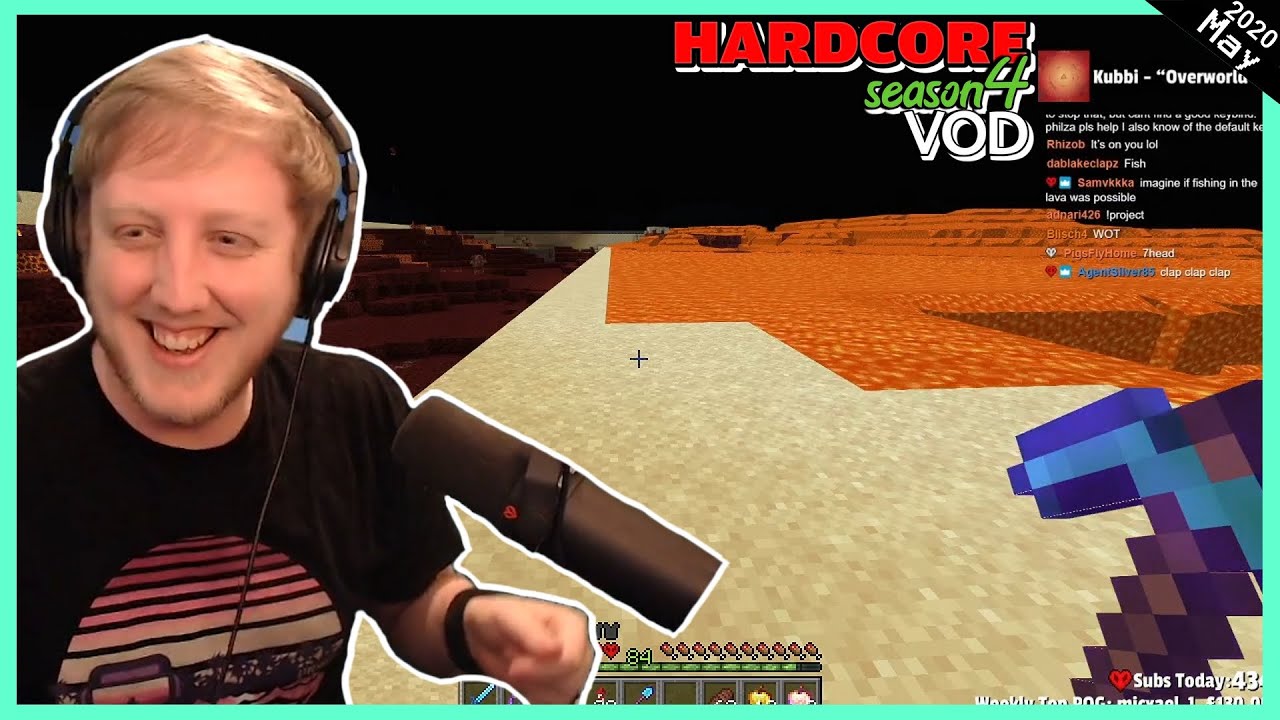 Roof Portal setup then sand placing for NetherVoid :) - Philza VOD ...