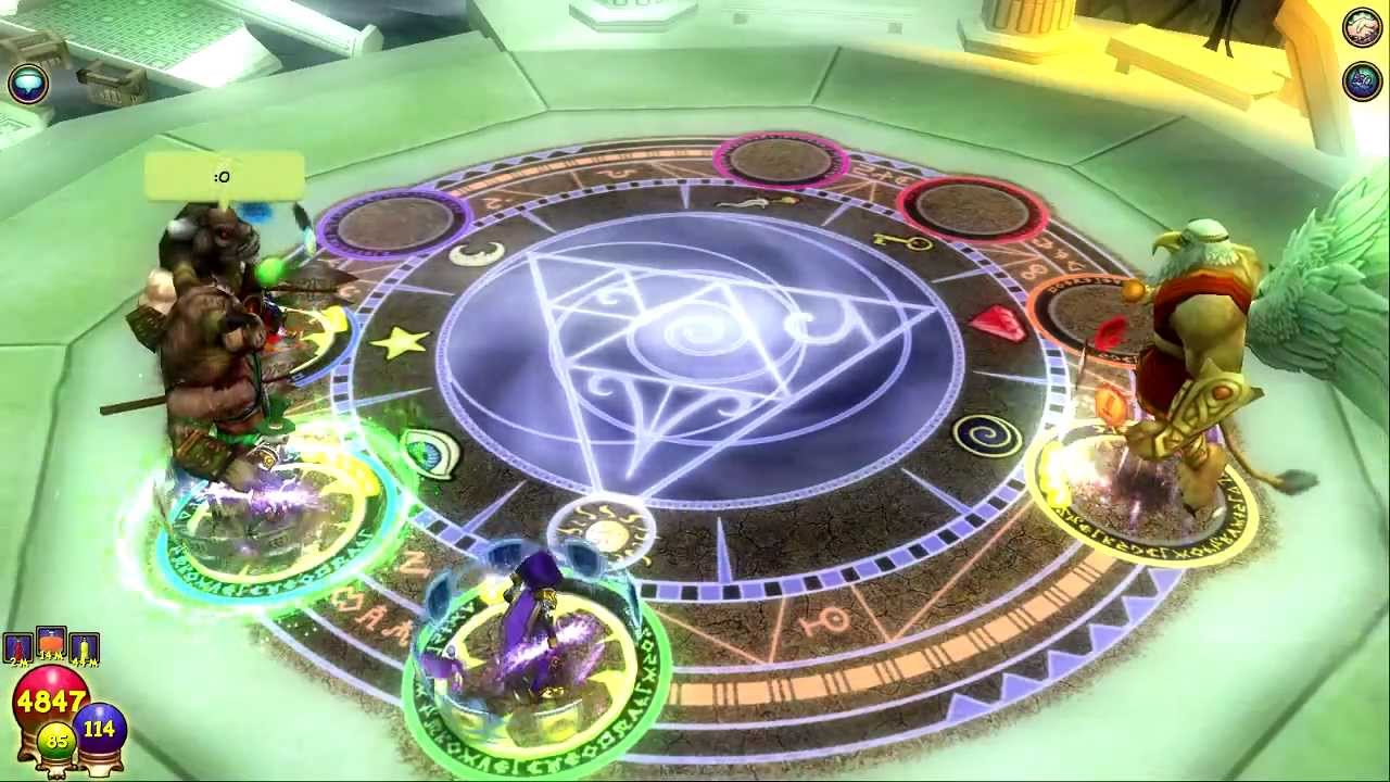 Wizard101: Aquila Secret Bosses - Cronus - YouTube