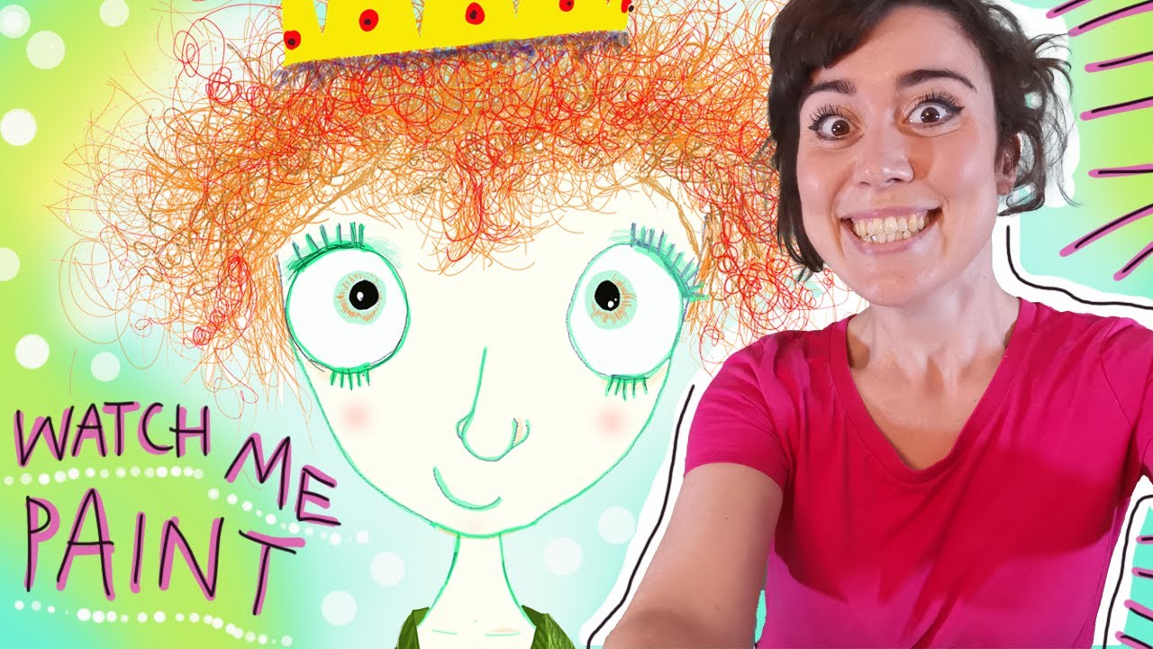 Princess Speed Paint | Photoshop Painting Digital Timelapse | Watch Me ...