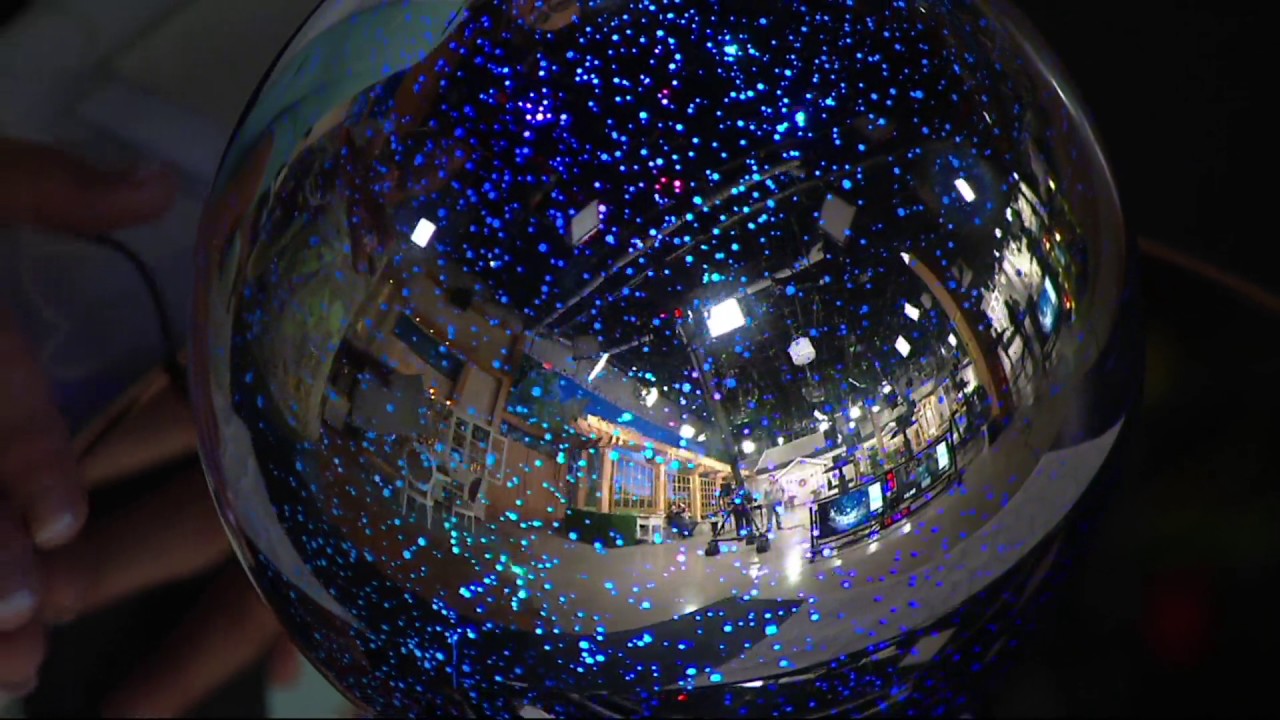 8" Illuminated Mercury Glass Indoor/Outdoor Wireless Sphere by Valerie ...