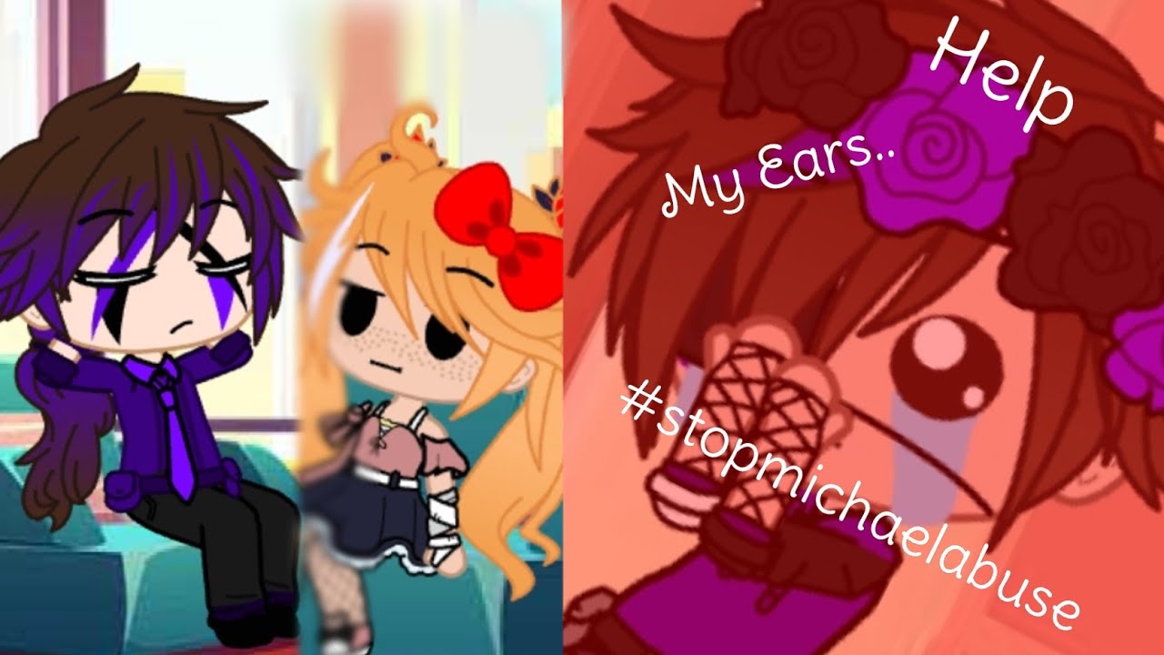 Michael's alarm clock 😃👍 // ft. aftons & Ennard // credits@gacha_duvar ...