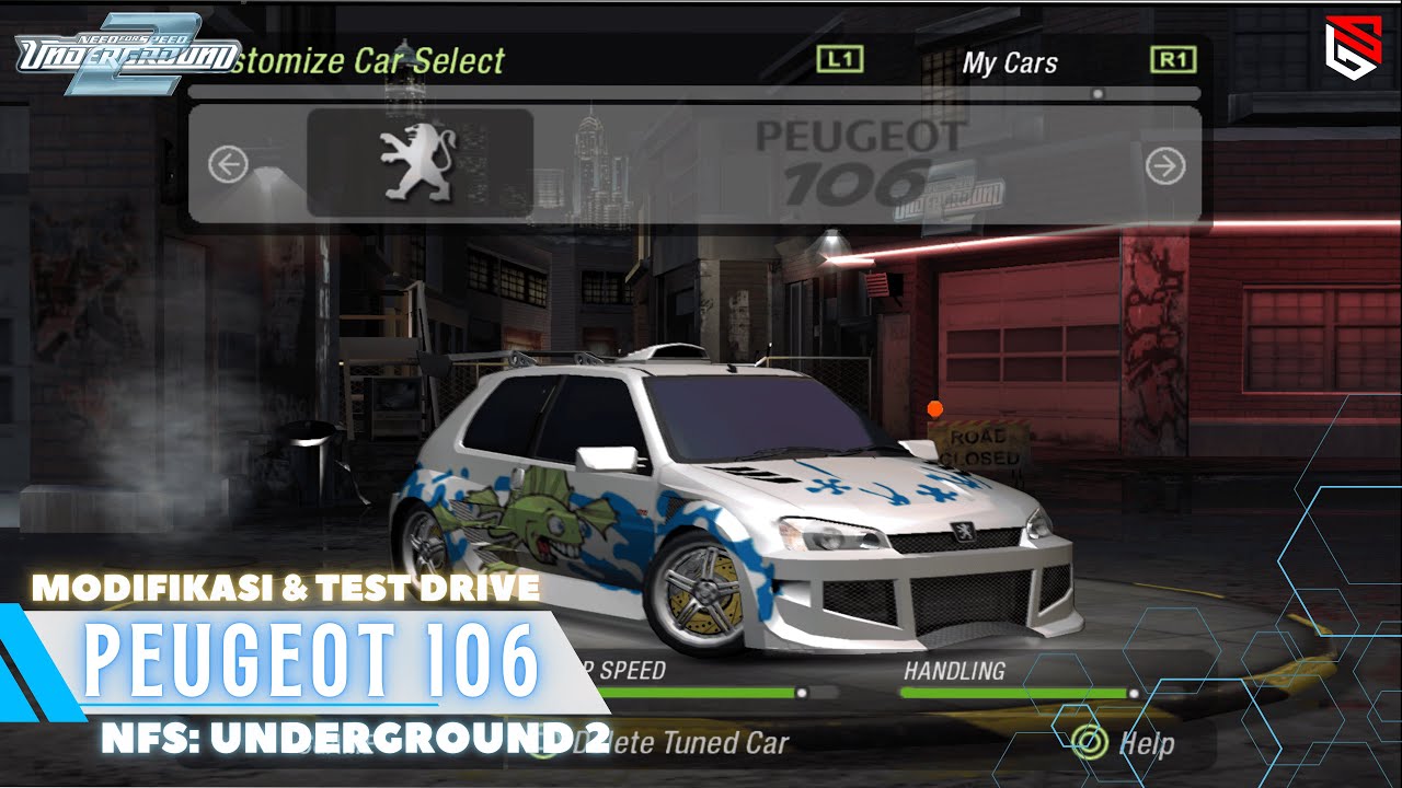 Modifikasi & Test Drive Peugeot 106 - Need for Speed Underground 2 ...