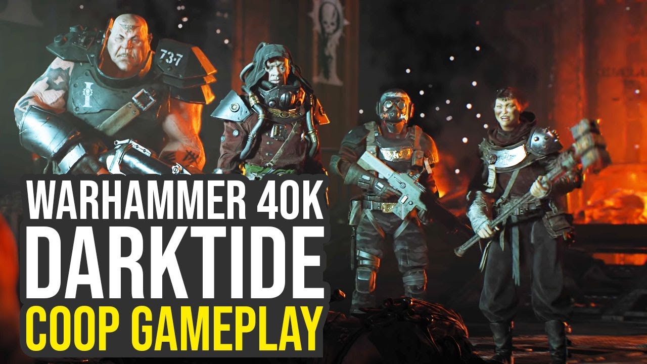 Warhammer 40K Darktide Gameplay - Three Player Coop (Warhammer Darktide Gameplay) - YouTube