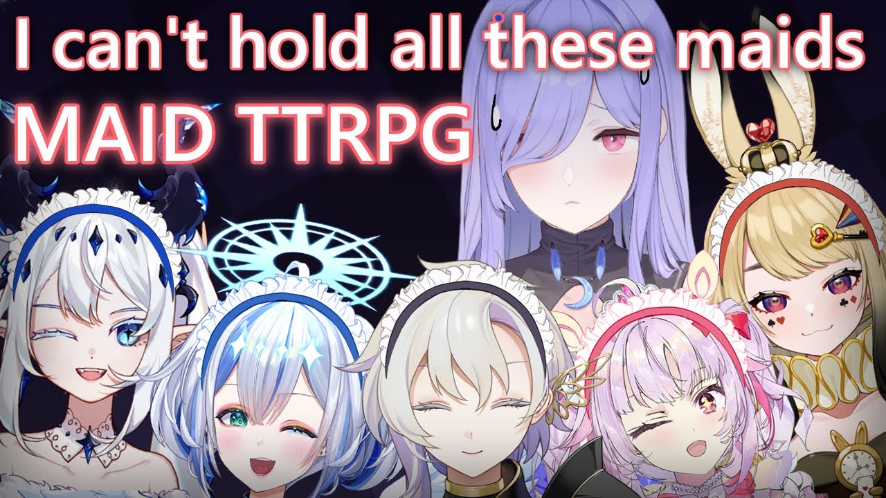 【MAID RPG】Crazy maid times! @WalkyriaLiora @AmoriaVNU @AmanoSerafi ...