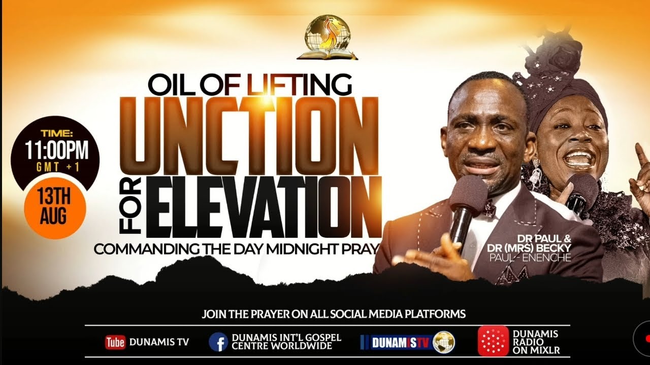 OIL OF LIFTING UNCTION FOR ELEVATION PROPHETIC PRAYERS & DECLARATION AT ...