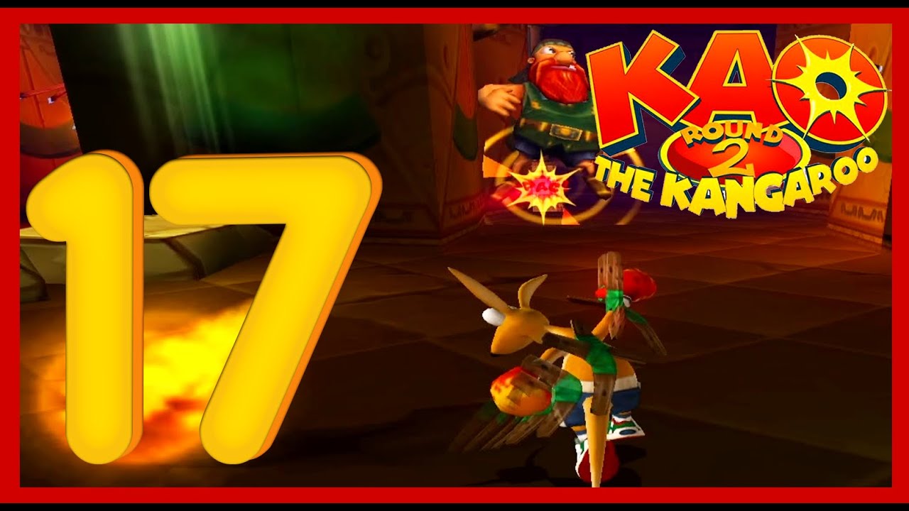 Kao The Kangaroo: Round 2 Walkthrough Level 17: The Volcano (GameCube ...