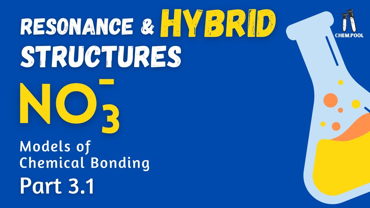 Lewis and Hybrid Structure of Nitrate ion [NO₃⁻] - YouTube