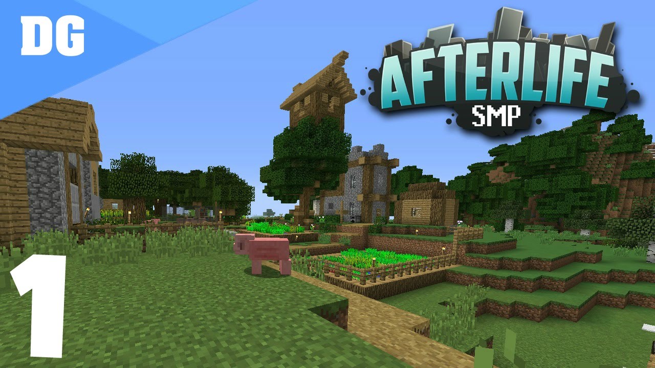 Minecraft Afterlife SMP - S2E1 - "A New Life" | Minecraft 1.10 SMP ...