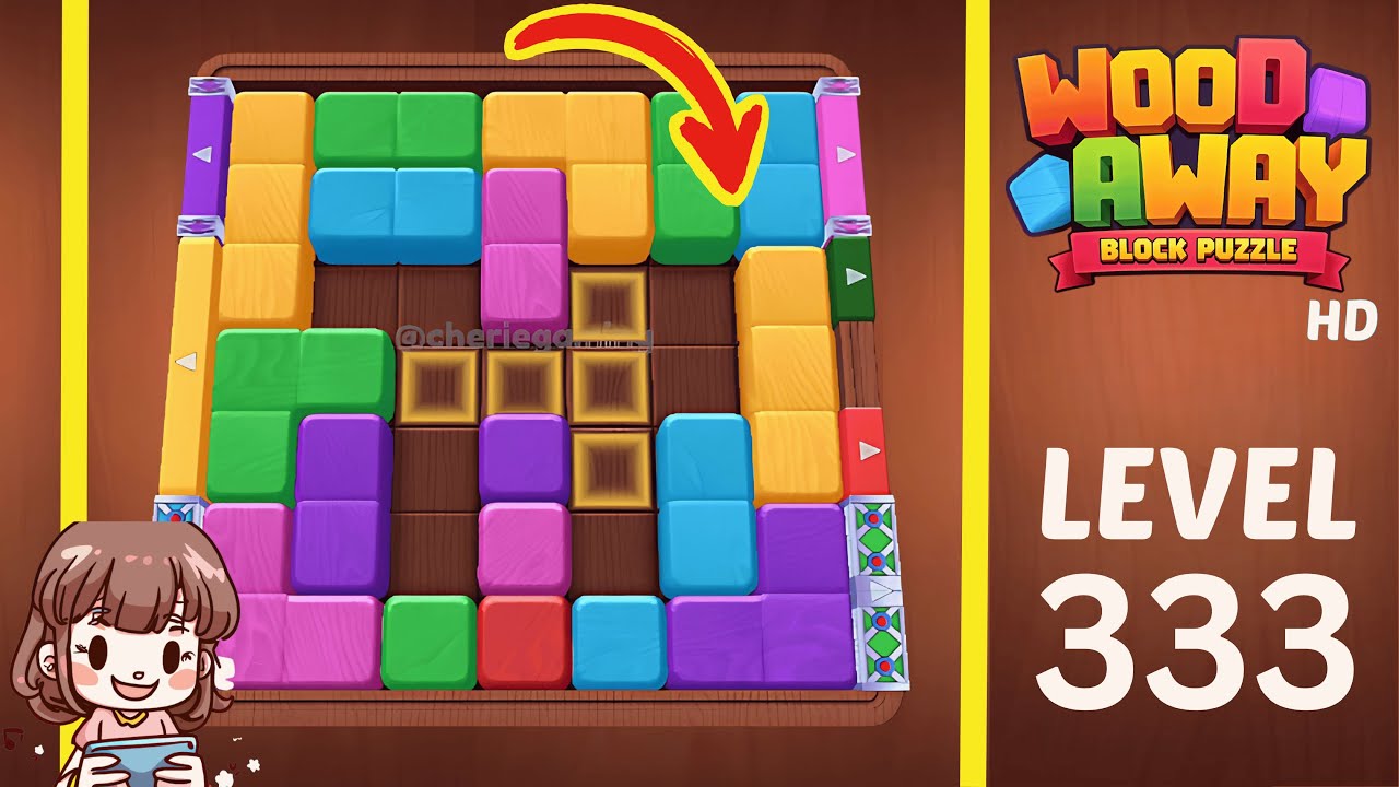 Wood Away Level 333 Solution Walkthrough - YouTube