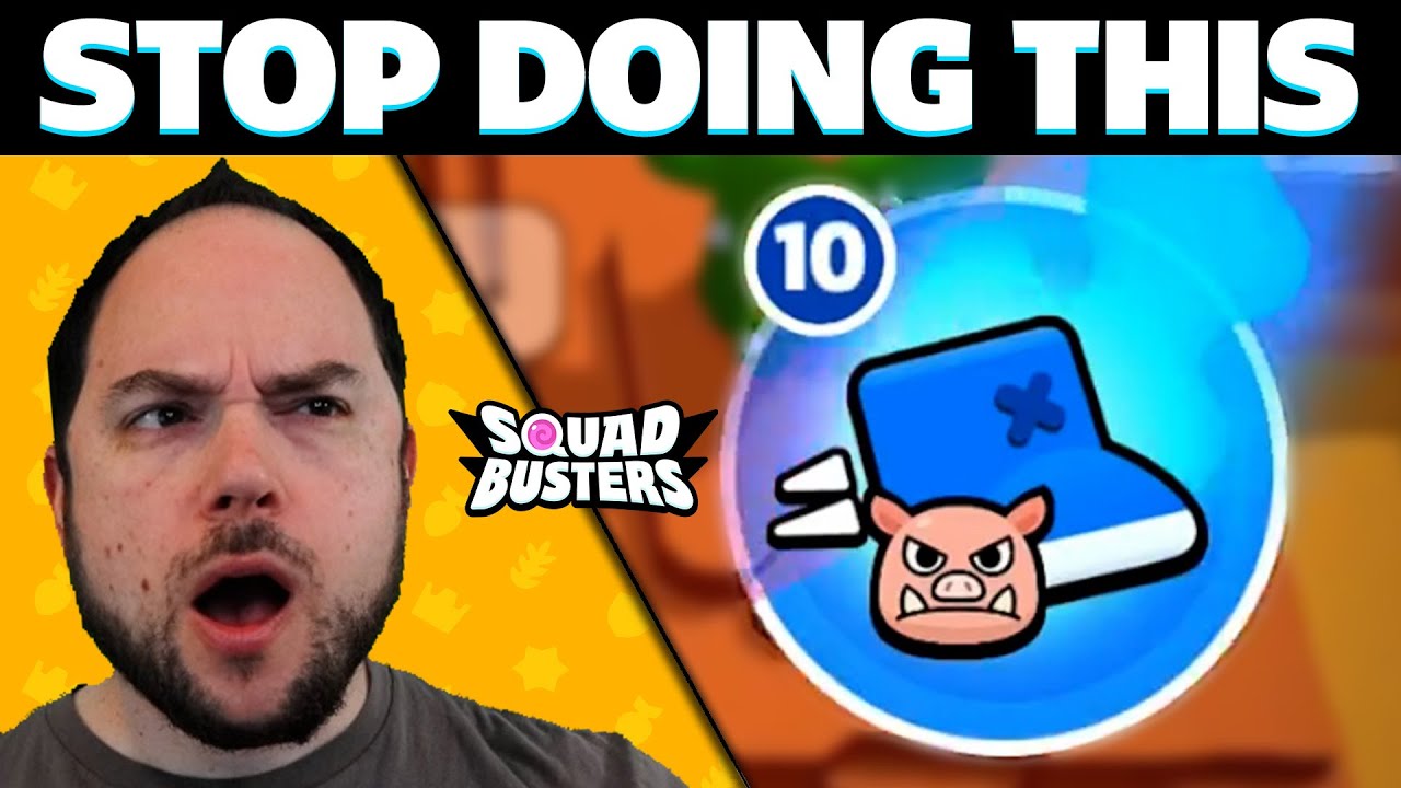 Stop mashing turbo! [saving is the way] Squad Busters - YouTube
