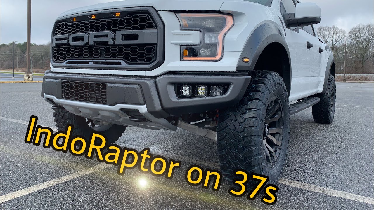 INDORAPTOR Edition || Ford Raptor on 37s & 2.25” Icon Level Kit Akins ...