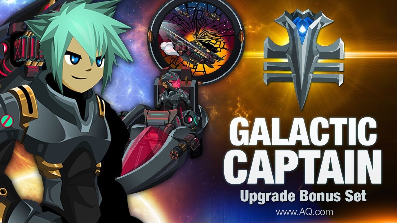 AQW GETTING GALACTIC CAPTAIN SET (TAG AC) - YouTube