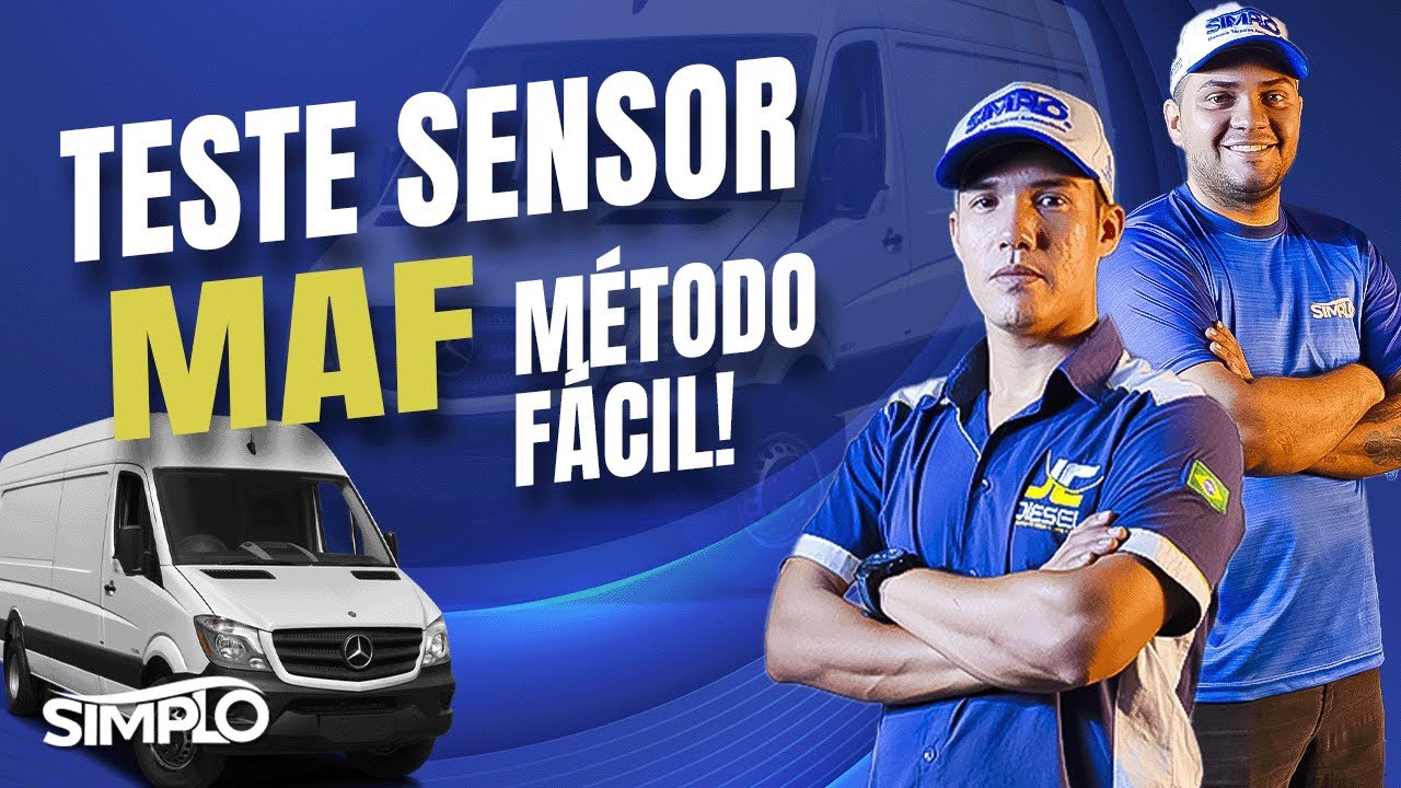 Guia Definitivo: Como Testar o Sensor MAF na Mercedes Sprinter 415 ano ...