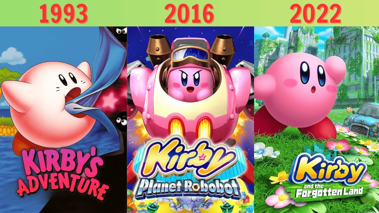 Evolution of Kirby Games (1992–2025) - YouTube