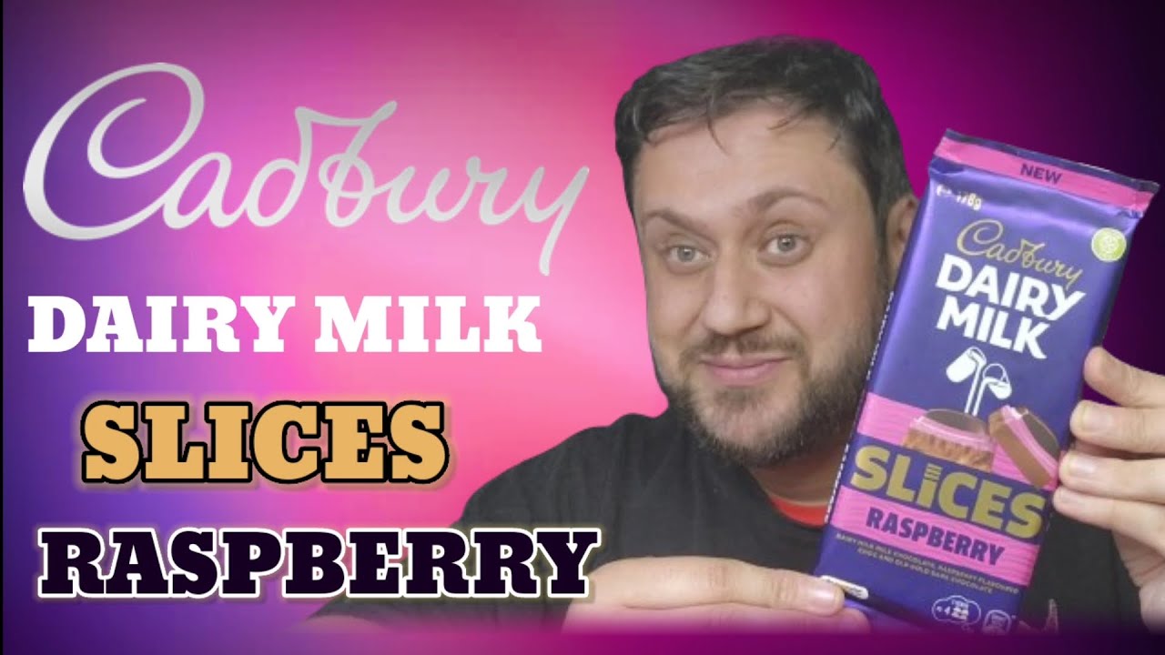 Cadbury Dairy Milk Slices Raspberry Review - YouTube