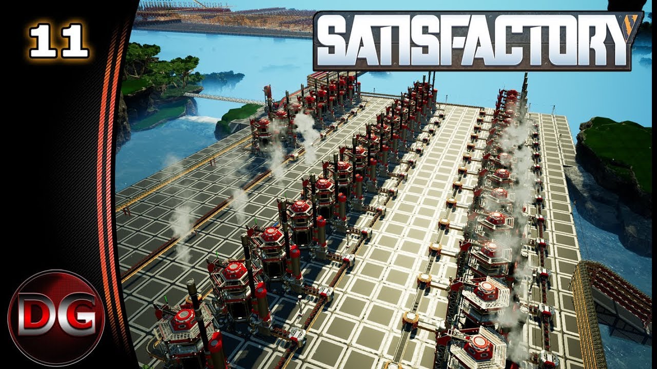 Satisfactory - Experimental Alternate Mega Base! - Mk4 Oil 100% ...