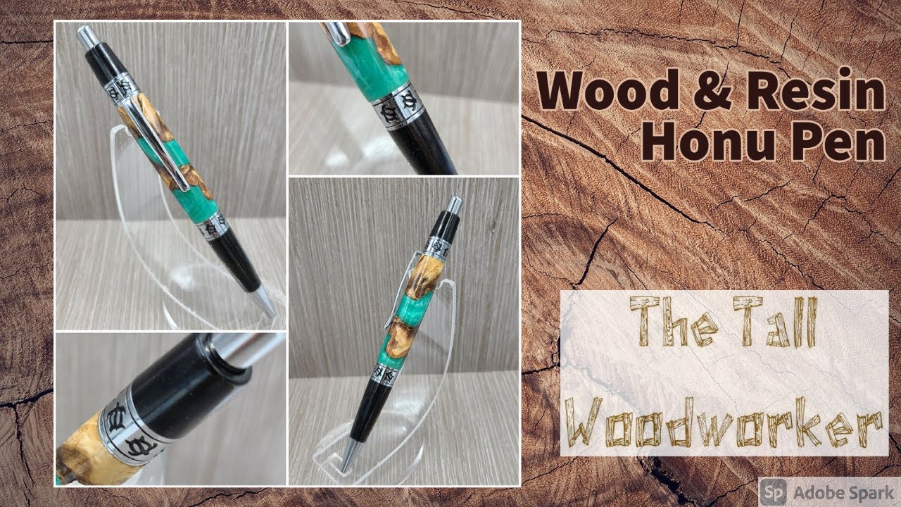 Making a Hawaiian Turtle Themed Pen for my Wife - YouTube
