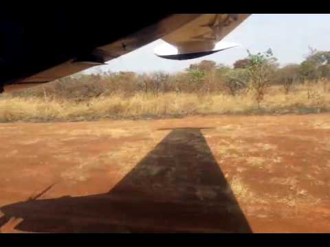 Airplane Landing in Dilolo DR Congo 21 July 2016 - YouTube