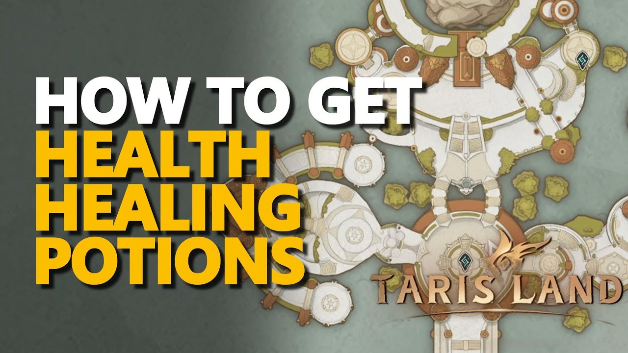 How to get Health Healing HP Potions Tarisland - YouTube