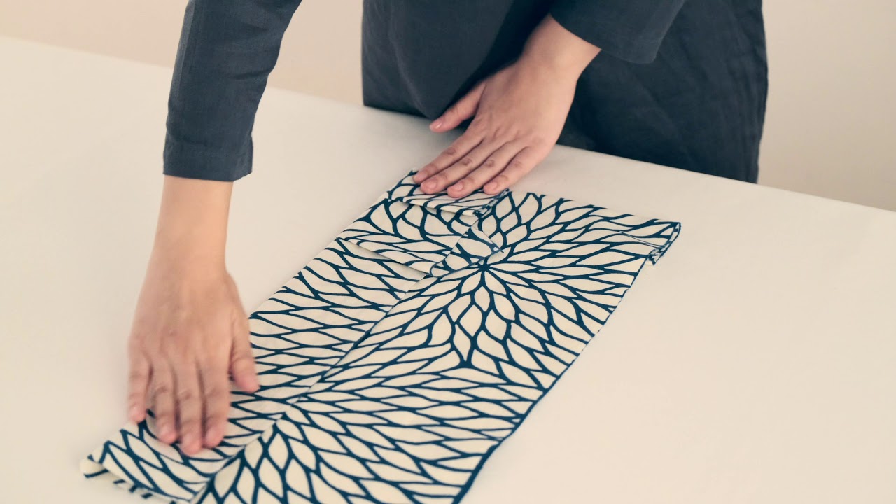 HOW TO USE TENUGUI "Accessory pouch" - YouTube