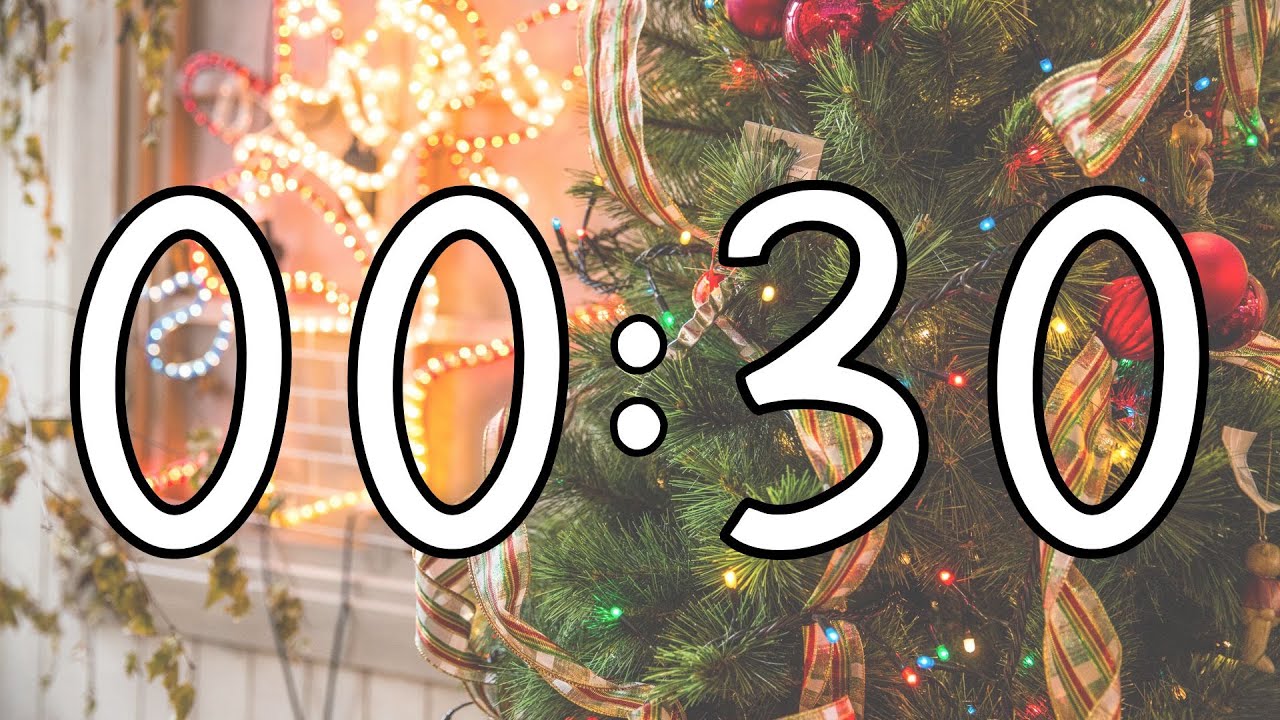 30 Second Christmas Timer - YouTube