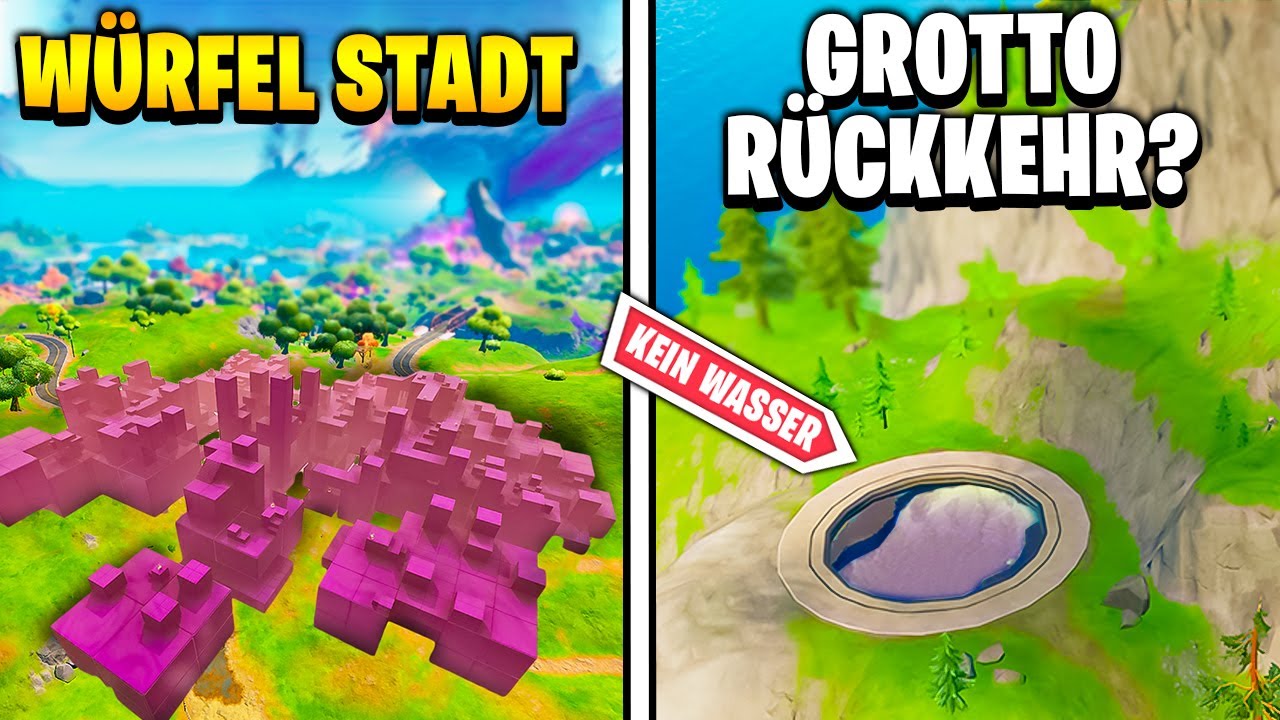 THE GROTTO COMEBACK? und SECRET ÄNDERUNGEN im neuen Update | Fortnite ...