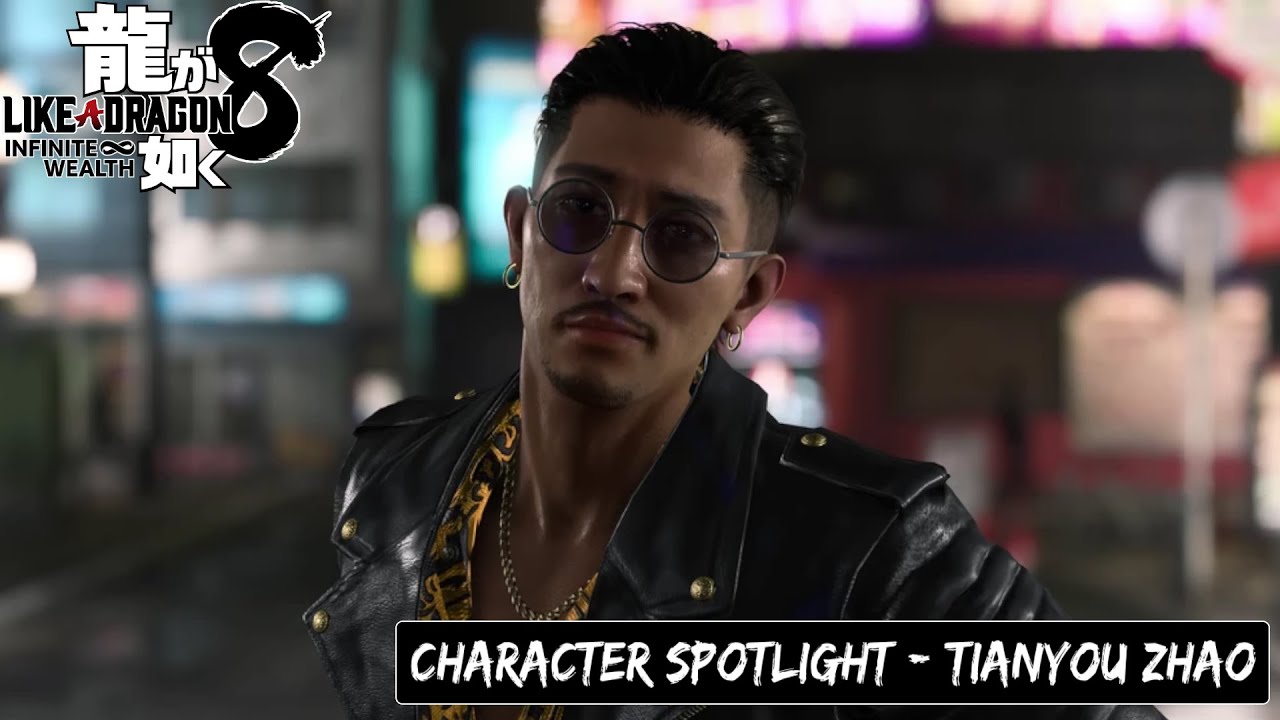 Like a Dragon 8: Infinite Wealth | Character Spotlight - Tianyou Zhao ...