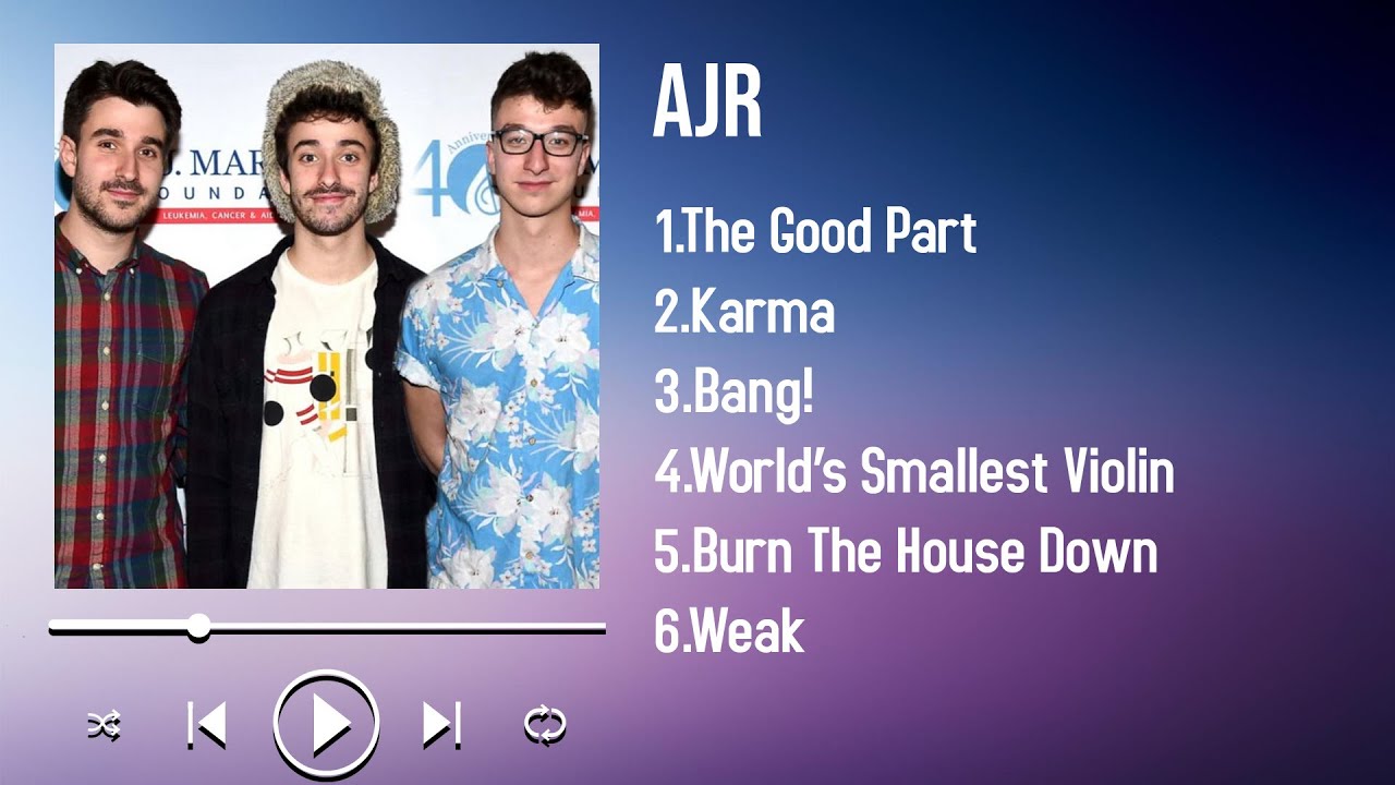 All the Hits of AJR 2025 A Playlist of Non-Stop Favorites - YouTube