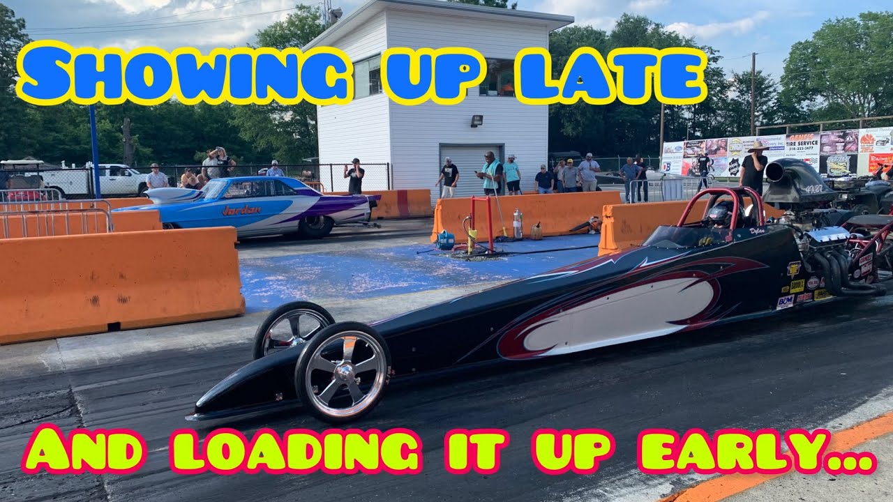 ALMOST MISSED THE RACE | KEEP GOING RED | (Bracket Racing Vlog #6) Twin ...