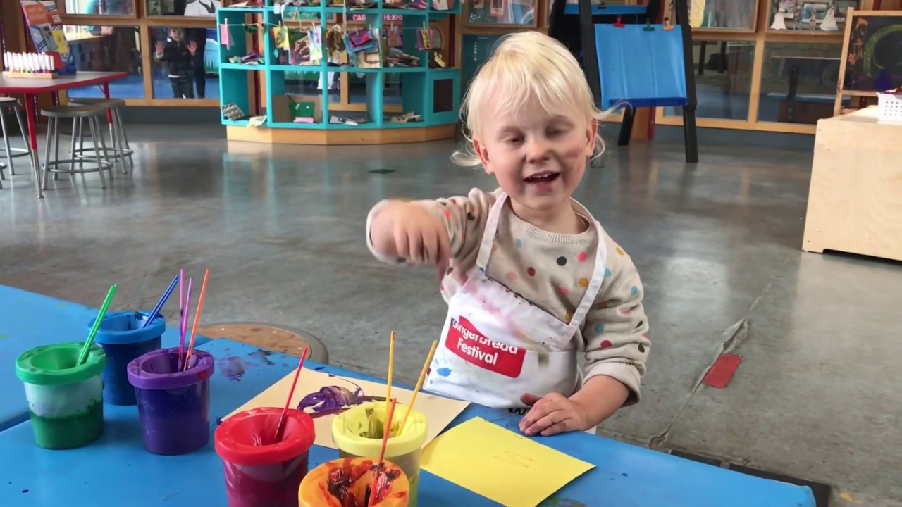 One day in Children’s museum/ toddler plays at the indoor playground ...