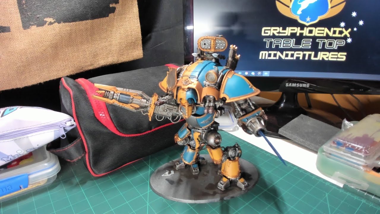 Warhammer Imperial Knight Kitbash Hobby Progress - YouTube