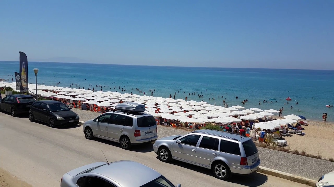 4K Vrachos Loutsa beach, Preveza Greece. Near Parga. Crystal clear ...