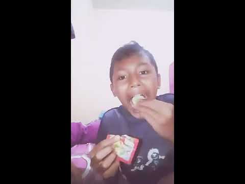 Makan royco rasa ayam makan pakai timun